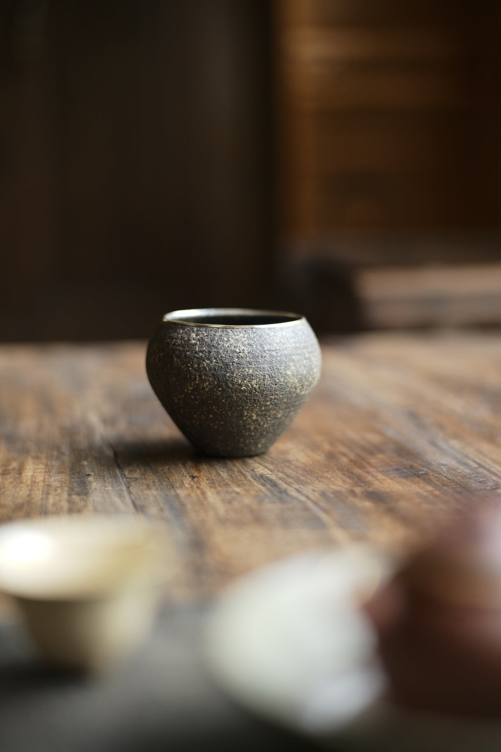 Natural Earth "Enso" Jianshui with Silver Rim – 180andup